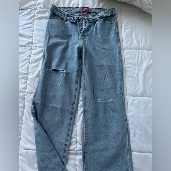 Edikted | Jeans | Edikted Fold Over Jeans | Poshmark